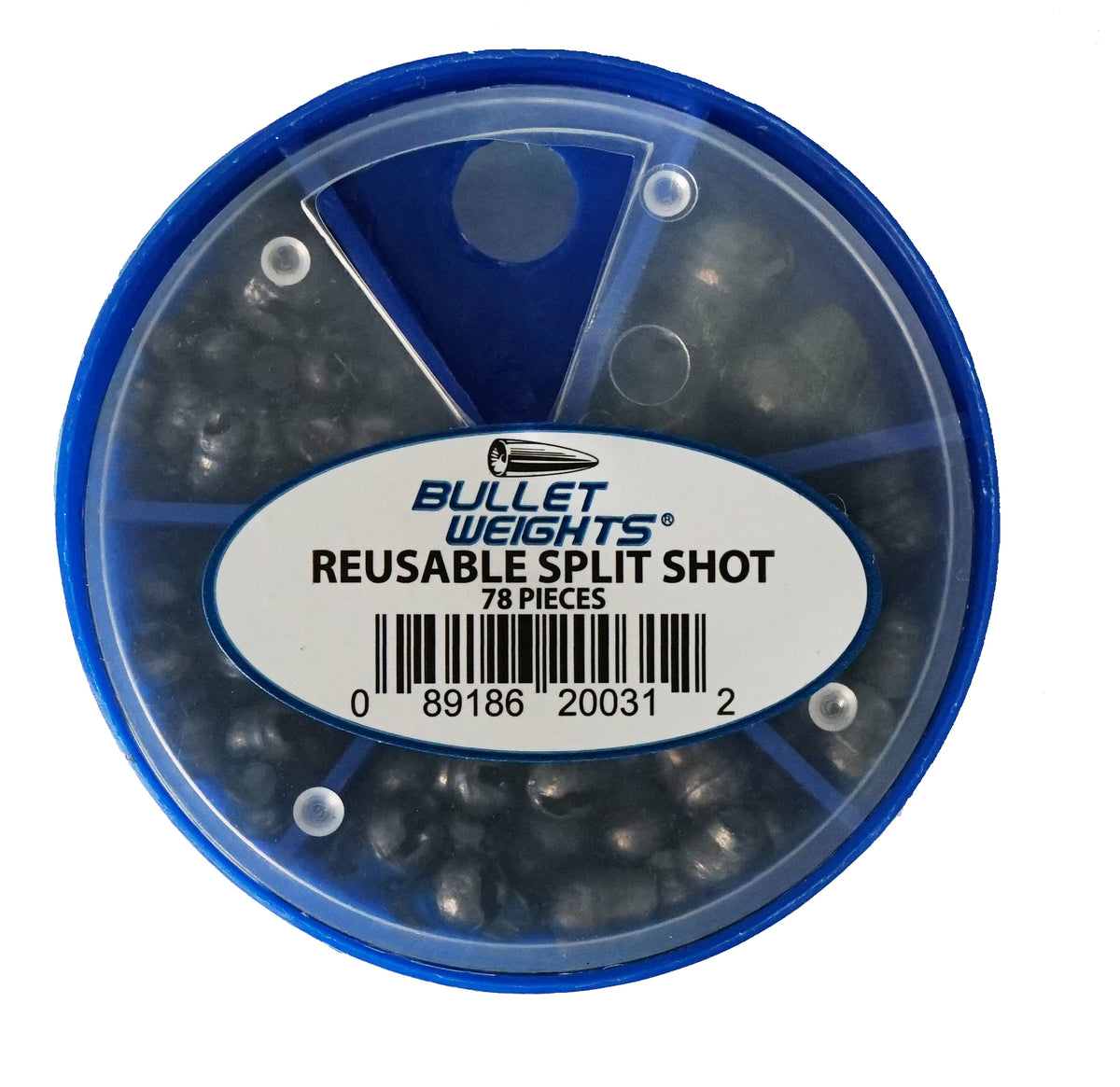 Bullet Weights Reusable Split Shot Selector 78 pc – Musky Shop