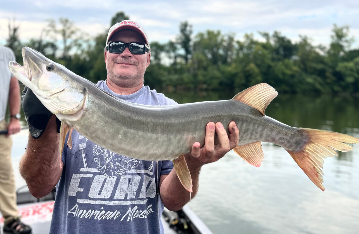 Covering New Large Lakes to Catch a Monster Musky – Musky Shop