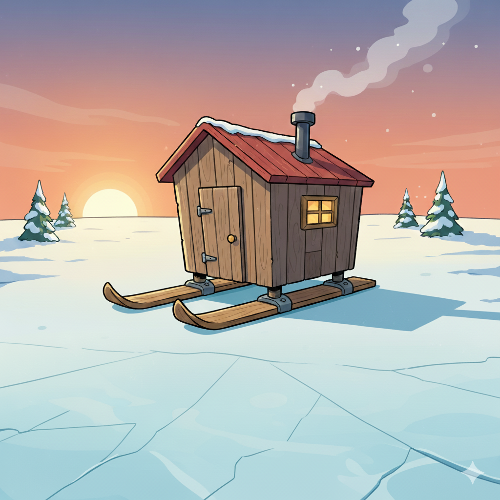 Chill Vibes Only: How to Build Your First Ice Fishing Shanty Like a Pr ...