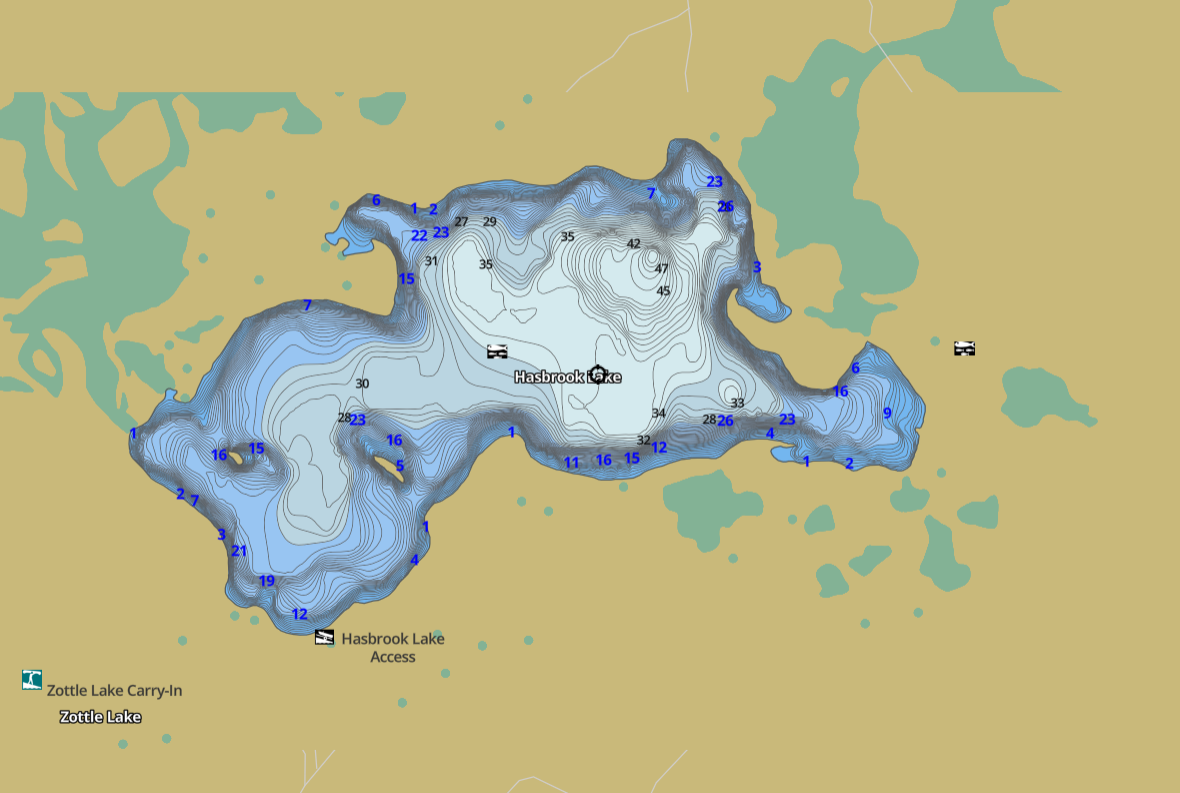 Musky Shop Lake of the Month: Hasbrook Lake