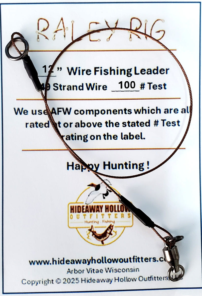 Raley Rig Musky Leaders – Musky Shop