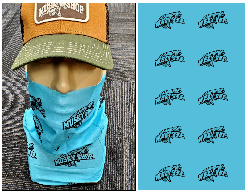 Musky Shop Face and Neck Gaiters/Scarfs