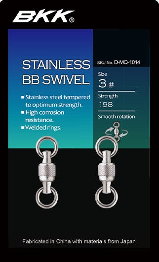 BKK Stainless Ball Bearing Swivels – Musky Shop