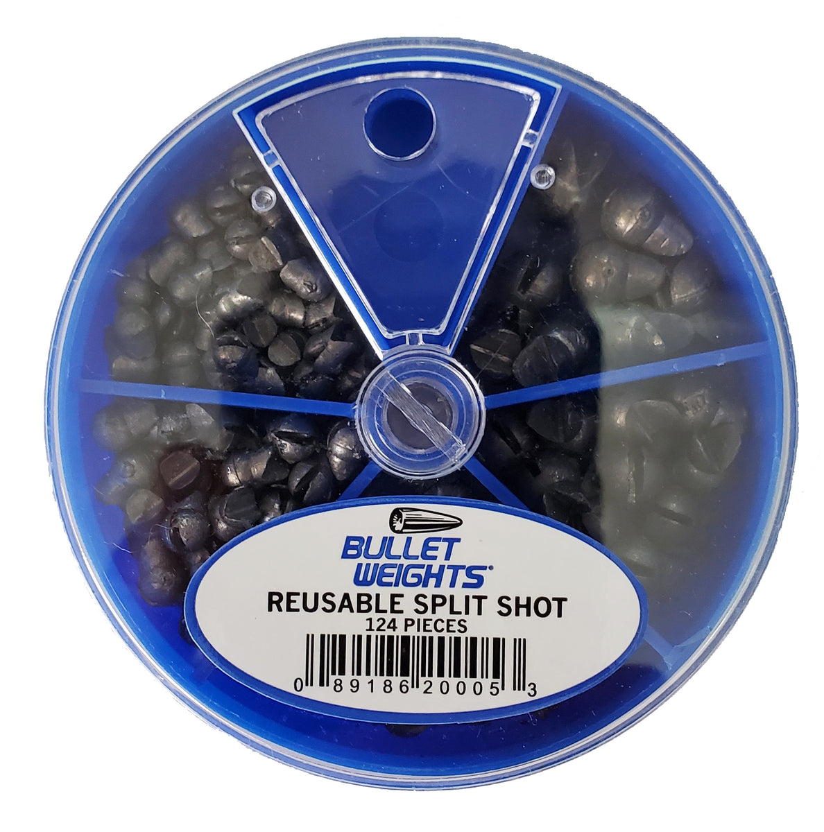 Bullet Weights Reusable Split Shot Selector 124 pc – Musky Shop