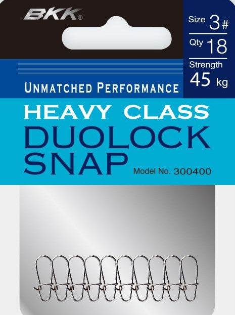 BKK Stainless Duo Lock Snaps – Musky Shop