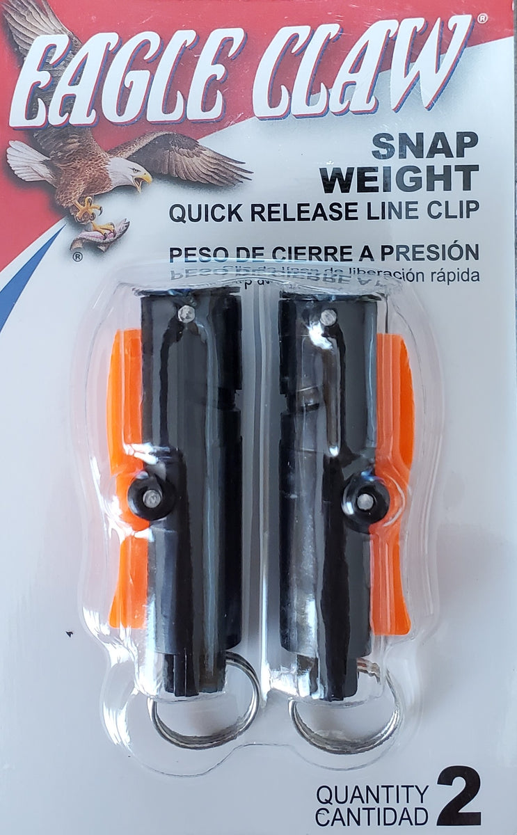 Eagle Claw Snap Weight Line Clip – Musky Shop