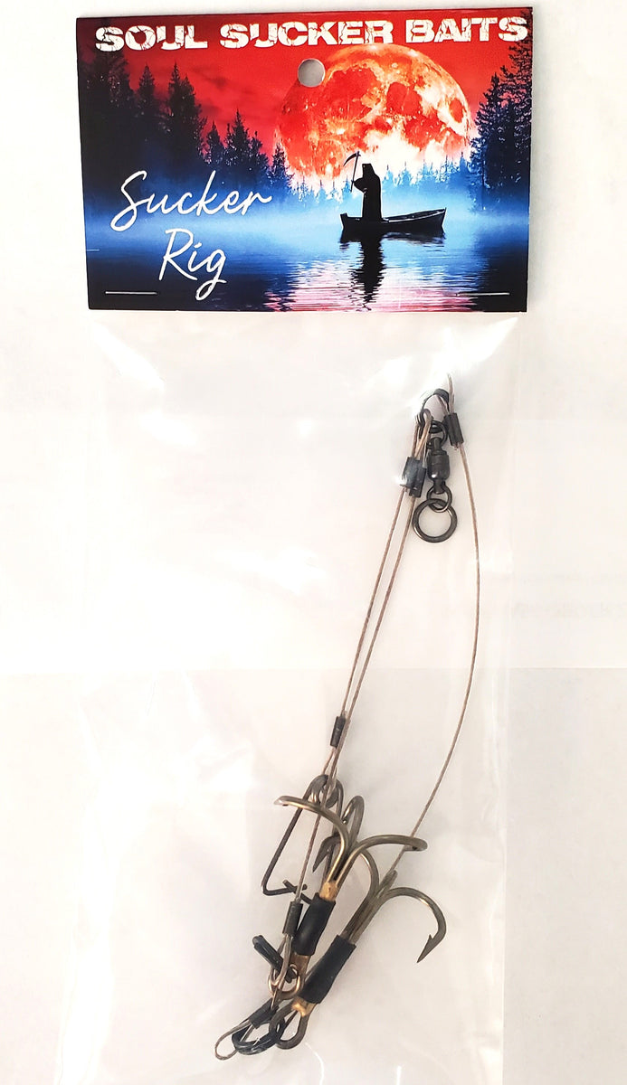 Soul Sucker Baits Sucker Rigs – Musky Shop