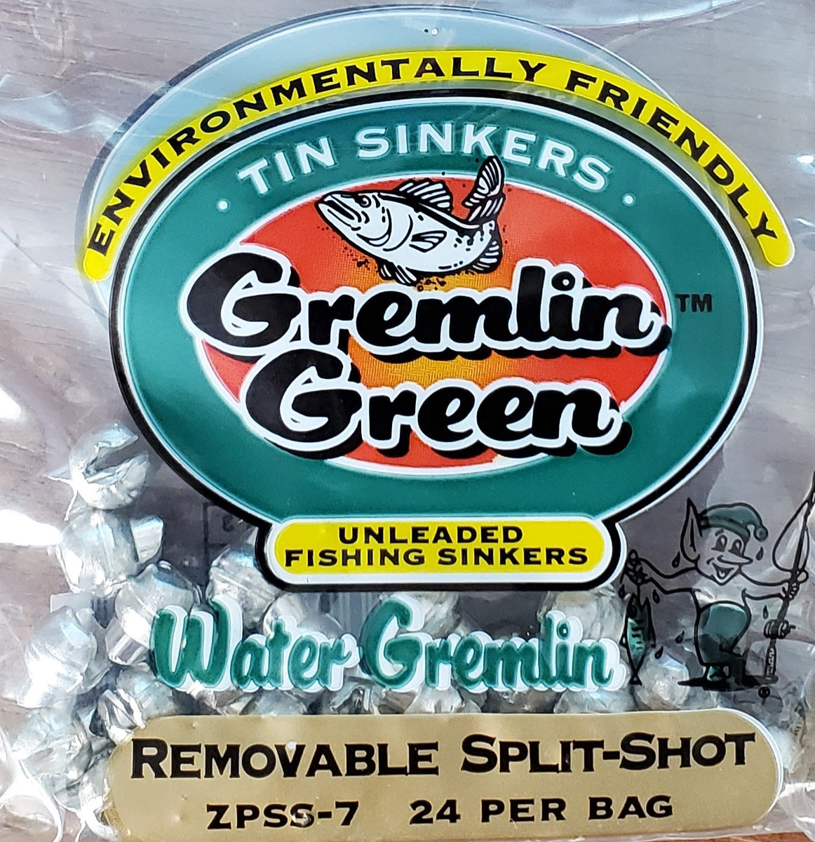 Water Gremlin Tin Sinkers Removable Split-Shot – Musky Shop