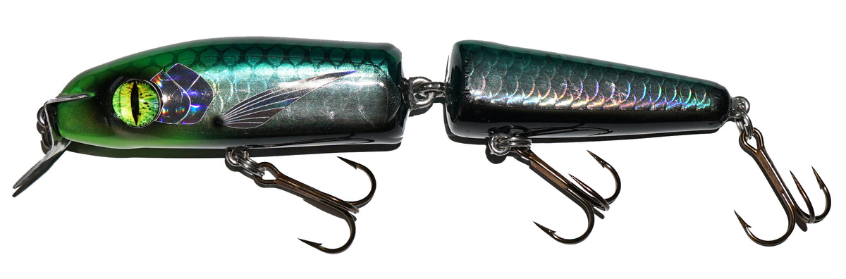 Big Fork Reef Digger Shallow Black Mamba Holo Jointed – Musky Shop