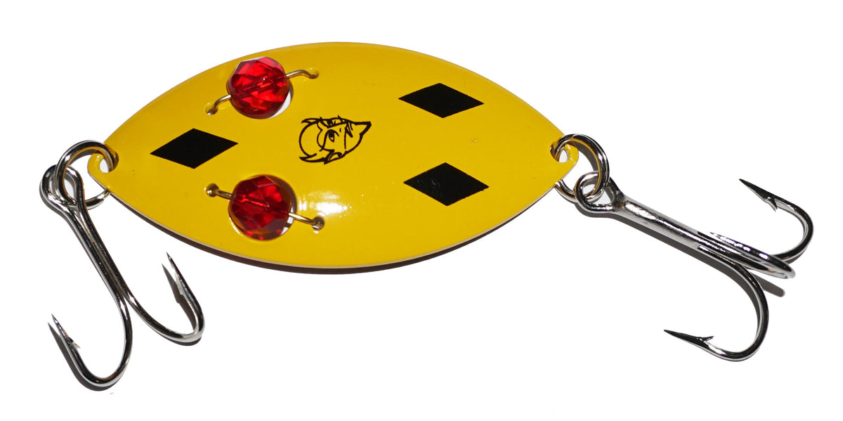 Eppinger Red Eye Wiggler 3" Spoon – Musky Shop