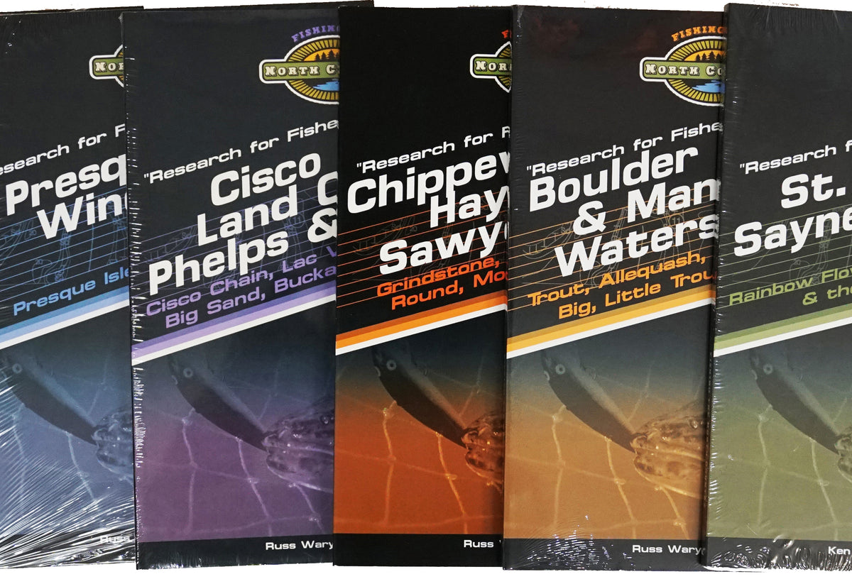 The New & Accurate Northern WI Fishing Book Series – Musky Shop