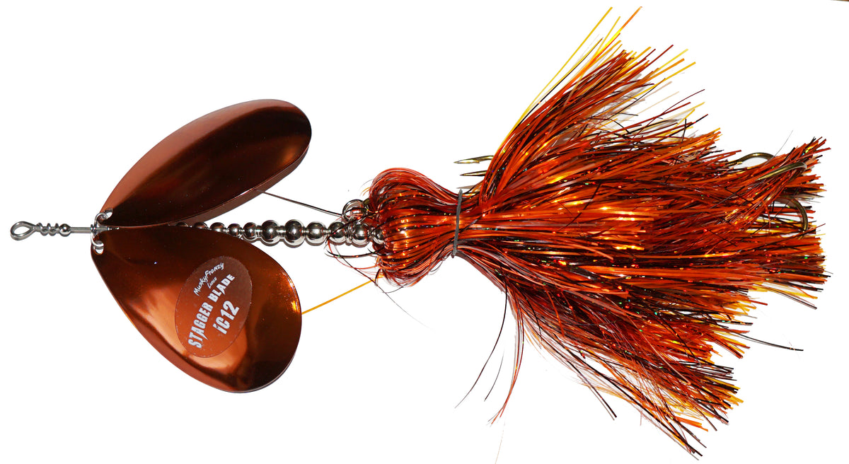 Musky Frenzy IC12 Bucktail Disc Colors – Musky Shop